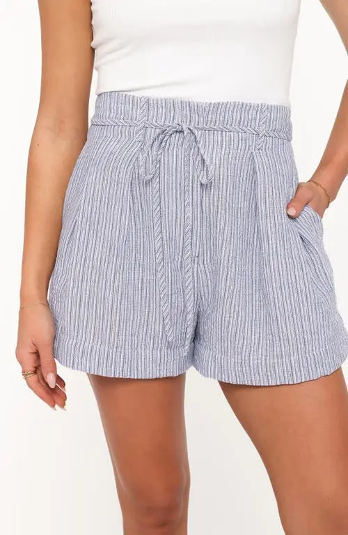 PETAL & PUP Jazzara Stripe Paperbag Shorts
