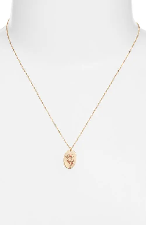 SET & STONES Louise Birth Flower Necklace