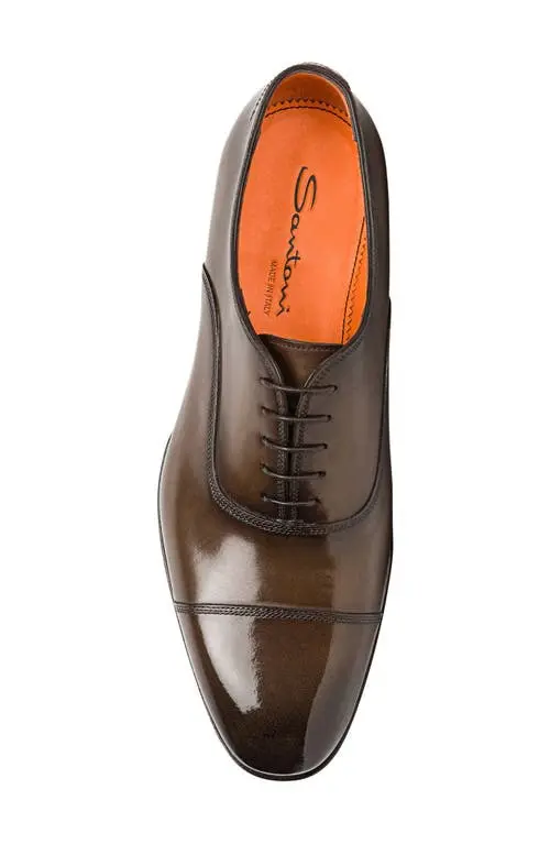 Santoni Archie Cap Toe Oxford