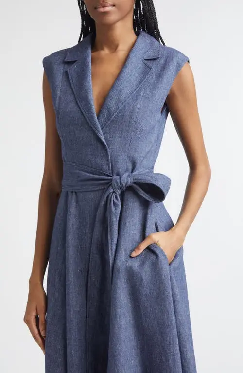 Carolina Herrera Sleeveless Midi Trench Dress