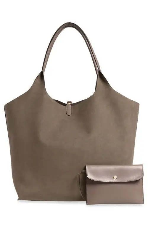 Stella McCartney Logo Reversible Tote With Pouch - Moss