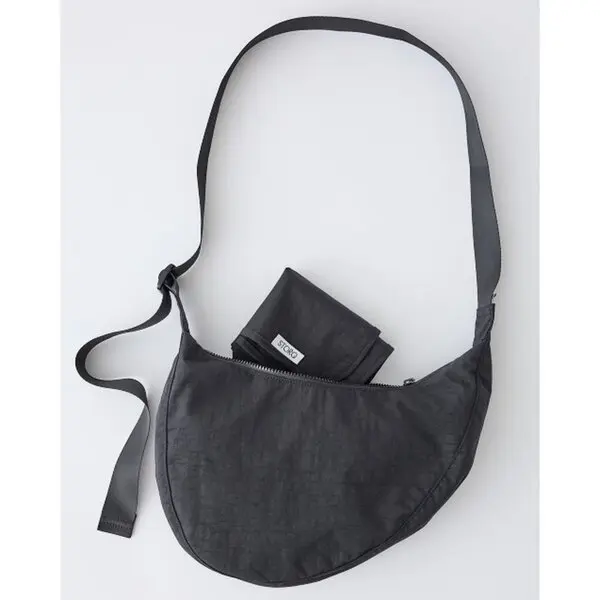 STORQ Half Moon Crossbody Bag With Changing Mat - Black