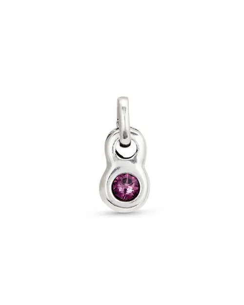 UNODE50 Charm With Pink Crystal
