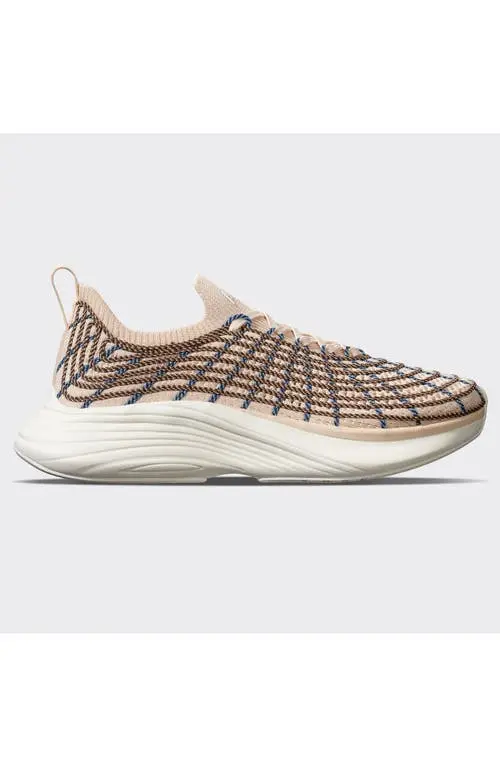 Apl Techloom Zipline Light Fawn Chocolate Navy Sneaker
