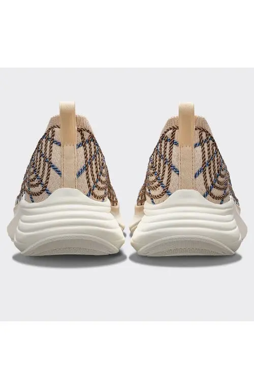 Apl Techloom Zipline Light Fawn Chocolate Navy Sneaker