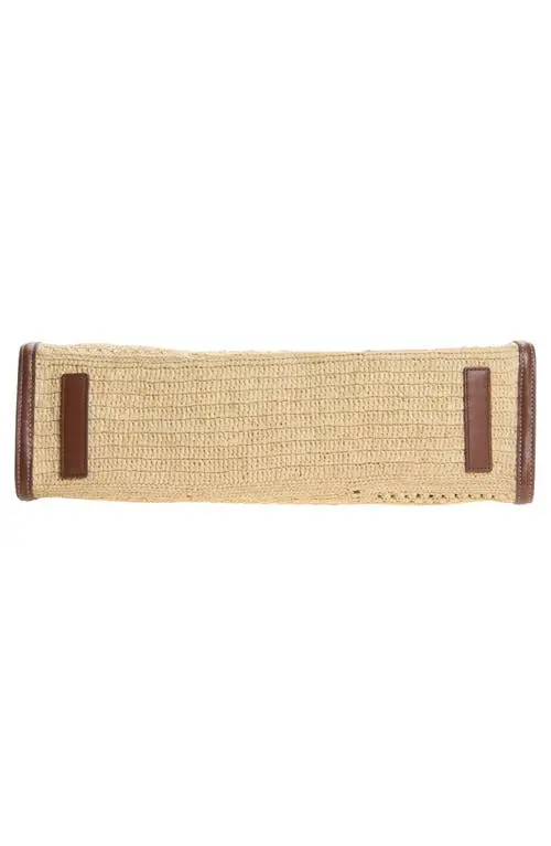 ANYA HINDMARCH Mortimer Patchwork Crochet Raffia Tote