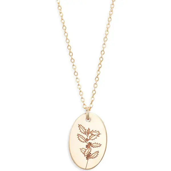 SET & STONES Louise Birth Flower Necklace