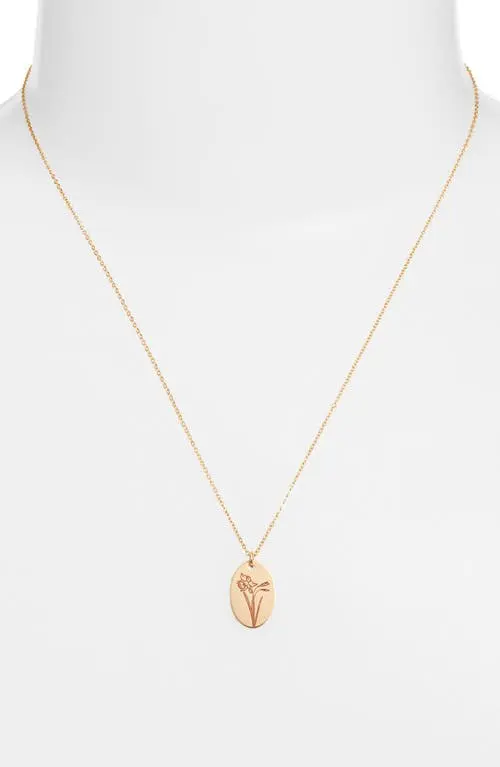 SET & STONES Louise Birth Flower Necklace