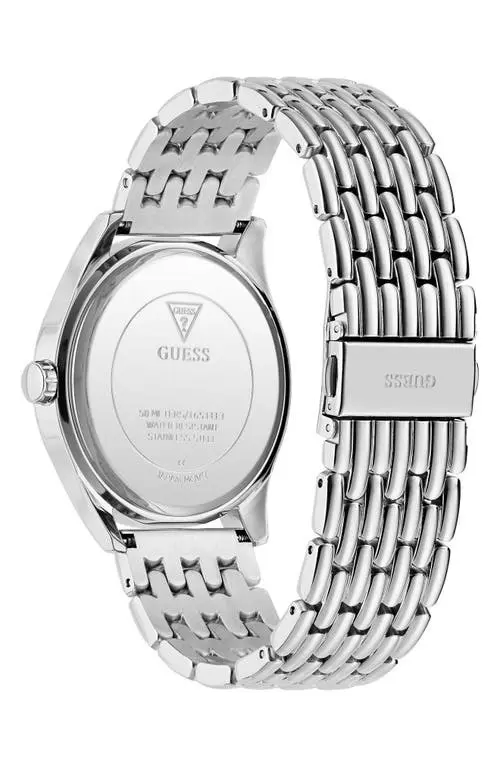 Guess Tate Tone Bracelet Watch