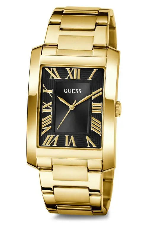 Guess Clyde Tone Bracelet Tank Watch