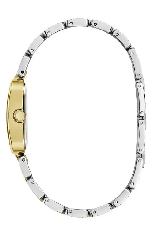 Guess Isla Tank Two-tone Bracelet Watch