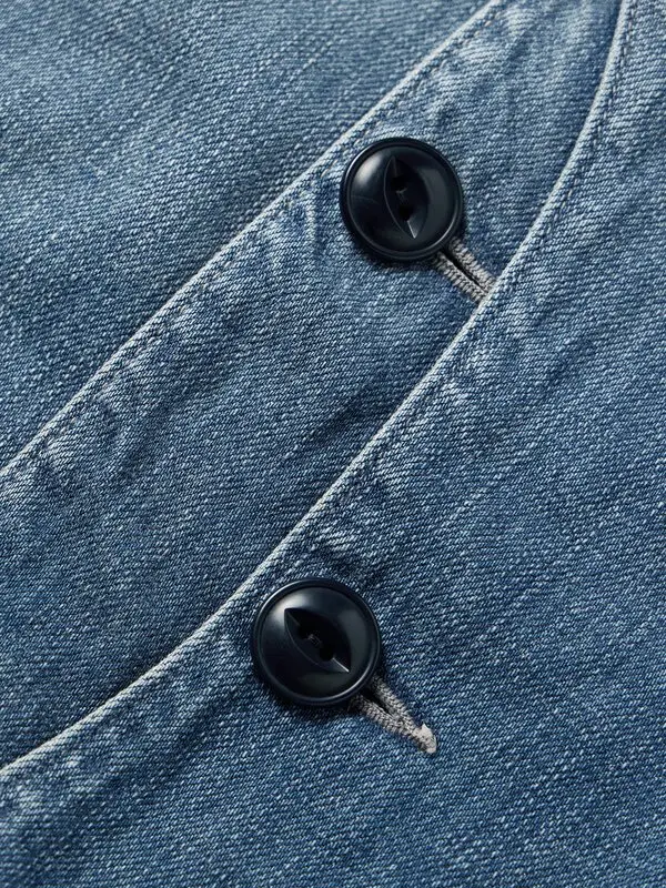 Kapital Thunderbird Panelled Denim Blouson Jacket
