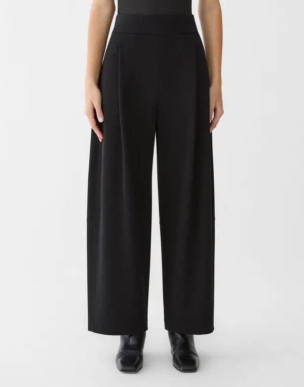 Lafayette 148 New York Punto Milano Barrel Leg Ankle Pants