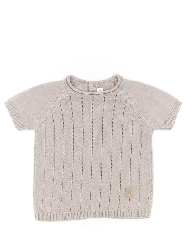 BAMBOOM T-shirt Crossover "knitted