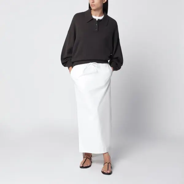 LISA YANG Dark Green Etta Cashmere Sweater