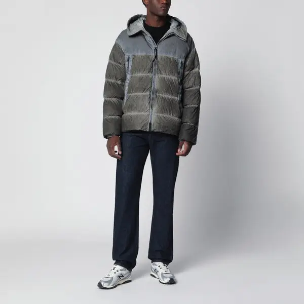 C.P. COMPANY Mixed Goggle Down Jacket