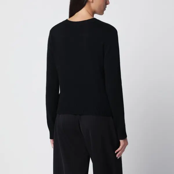 LISA YANG Mable Cashmere Crewneck Sweater - Black