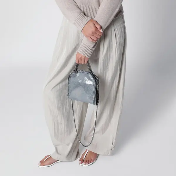 Stella McCartney Micro Falabella Tote Bag - Blue