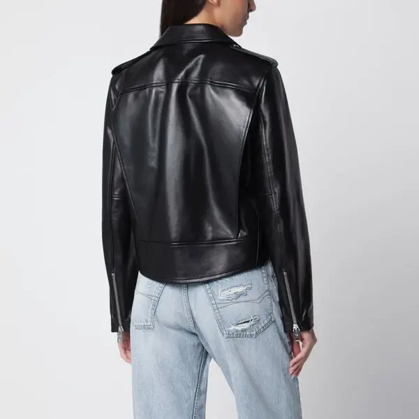 Balenciaga Leather Biker Jacket