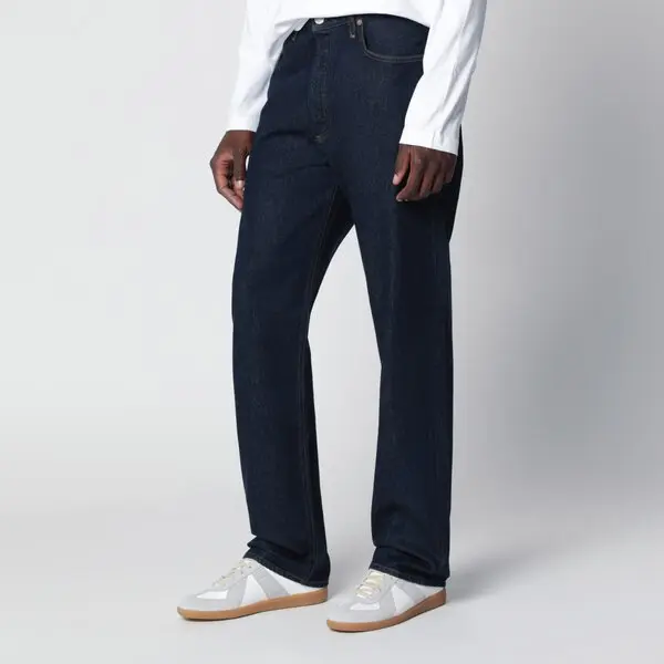 AGOLDE 90's Straight Leg Jeans In Dark Indigo