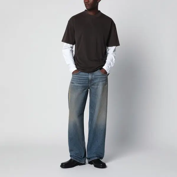 AGOLDE Fusion Jeans In Washed Indigo Denim