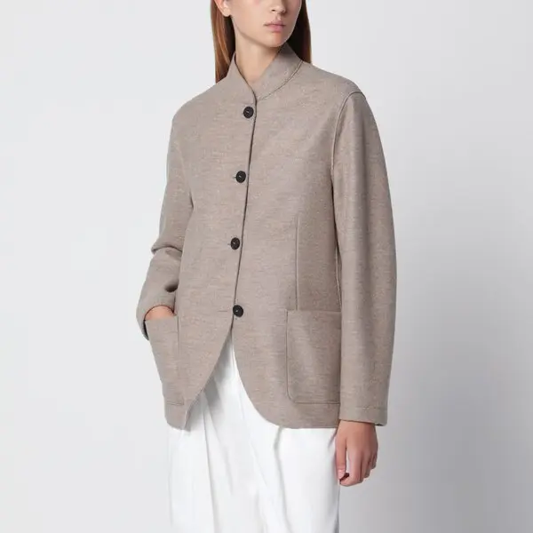 Harris Wharf London Mélange Wool Jacket
