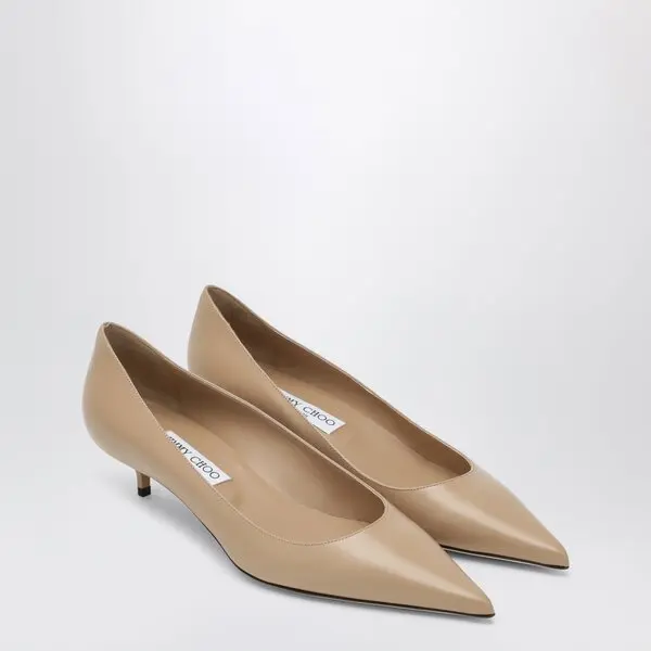 JIMMY CHOO Amelia 35 Pumps In Chai Leather