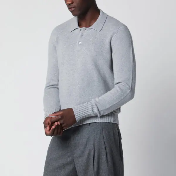 DRUMOHR Light Wool Polo Shirt