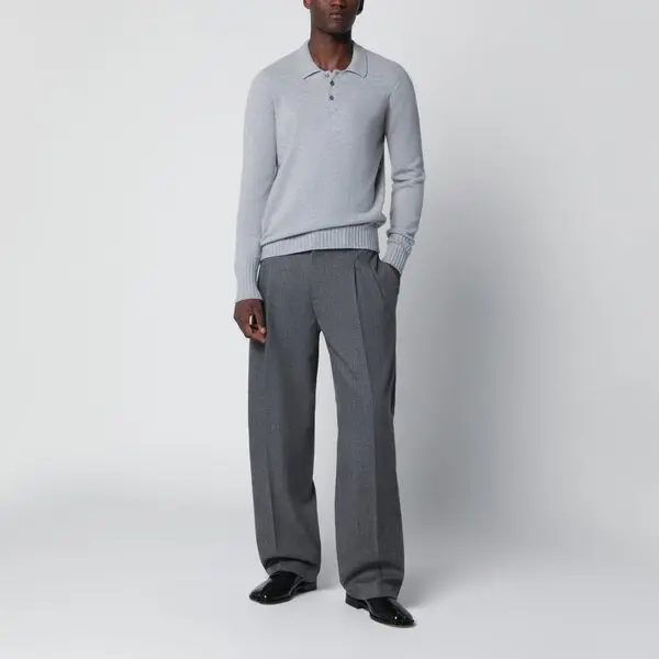 DRUMOHR Light Wool Polo Shirt