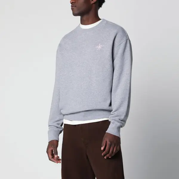 JW Anderson Cotton Sweatshirt With Embroidered Logo