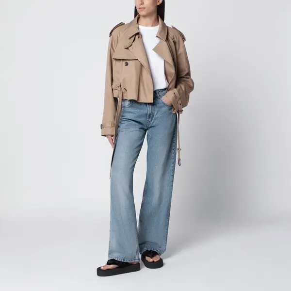 JW Anderson Short Cotton Trench Coat