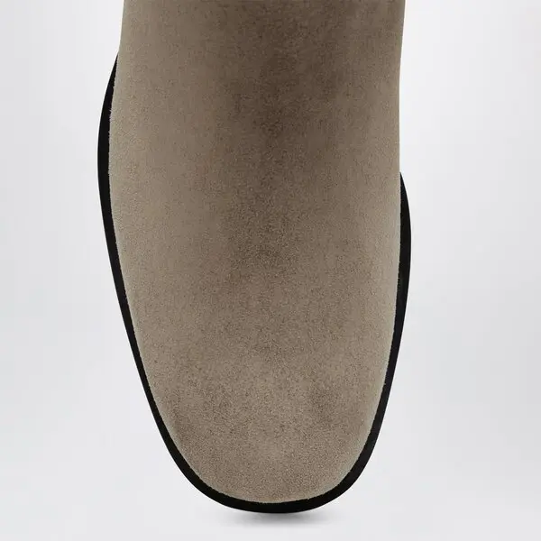 Loewe Suede Chelsea Ankle Boots