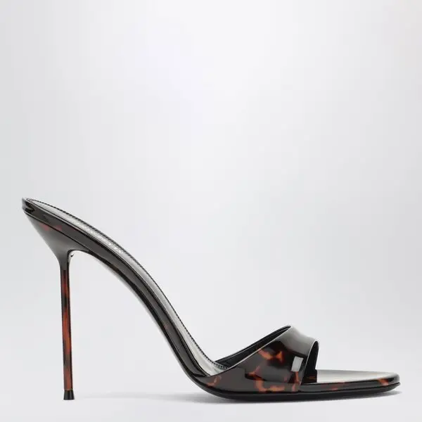 Paris Texas Lidia 105 Patent Leather Mules - Brown