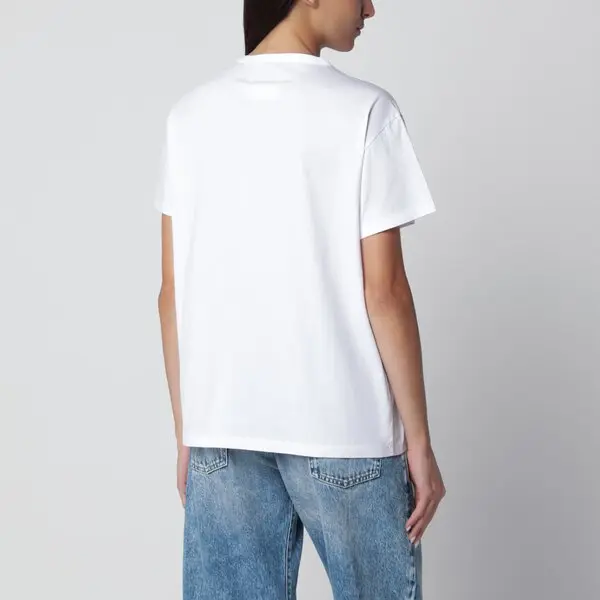 MAISON MARGIELA Cotton Jersey T-shirt With Logo Reverse