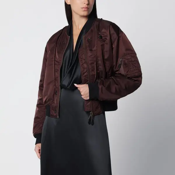 MAISON MARGIELA Reversible Ma-1 Jacket In Dark