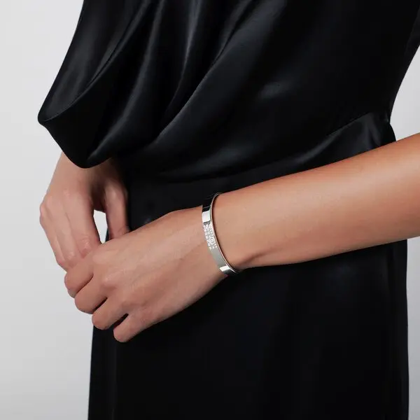 MAISON MARGIELA Numeric Logo Rigid Bracelet
