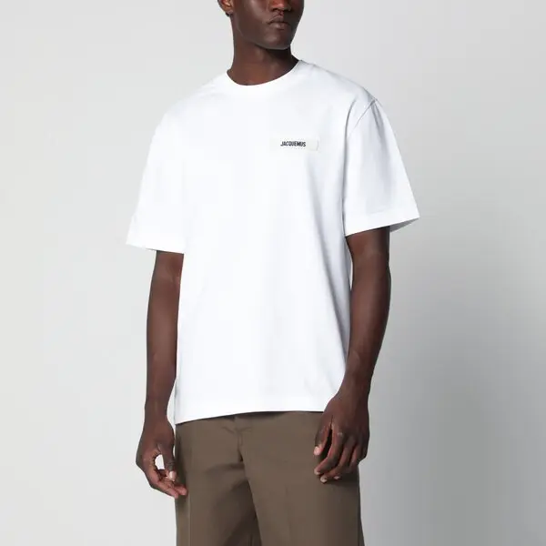 Jacquemus T-shirt With Grosgrain Logo
