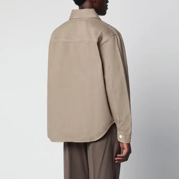 AMI Paris Taupe De Coeur Shirt