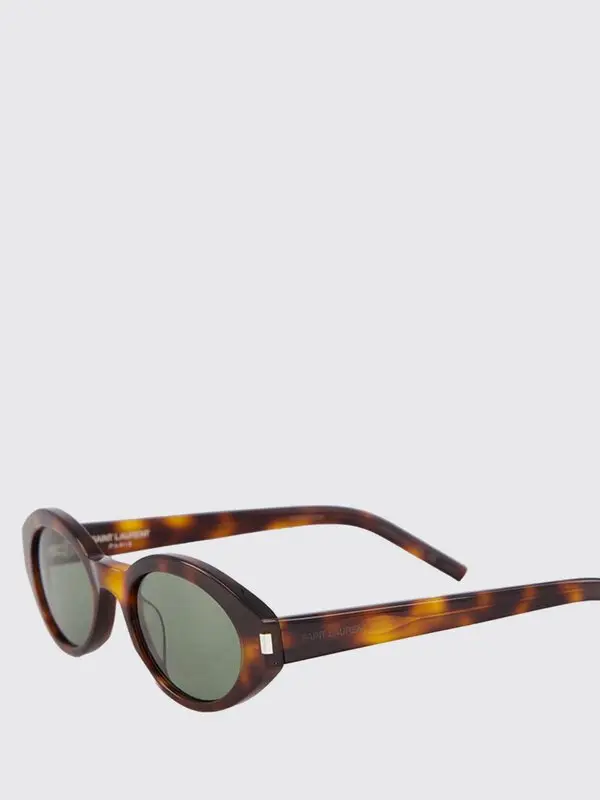 Saint Laurent Oval Sunglasses - Brown