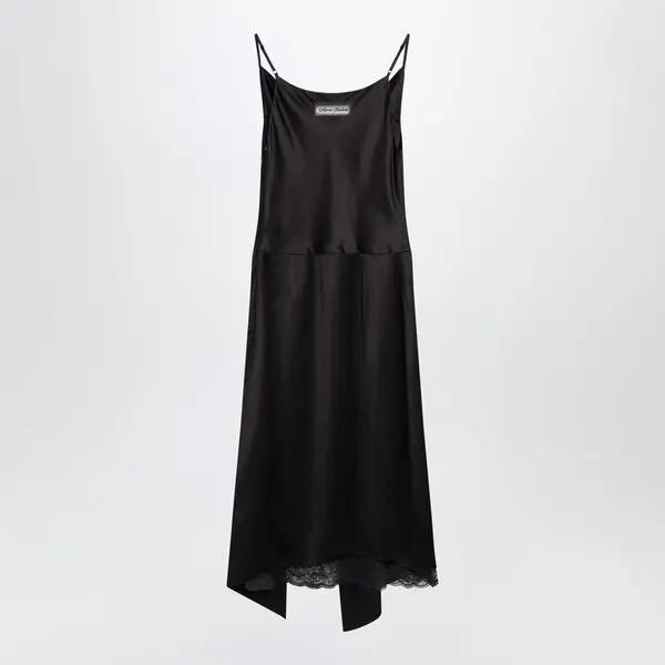 Acne Studios Shiny Satin Slip Dress