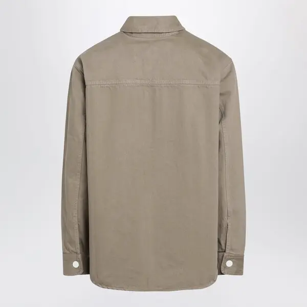 AMI Paris Taupe Beige De Coeur Shirt