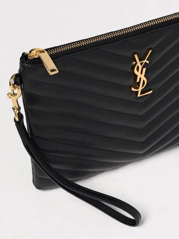 Saint Laurent Quilted Clutch
