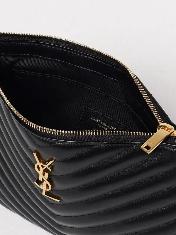 Saint Laurent Quilted Clutch