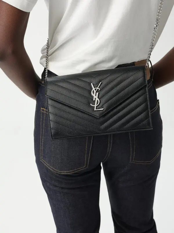 Saint Laurent Quilted Leather Mini Bag