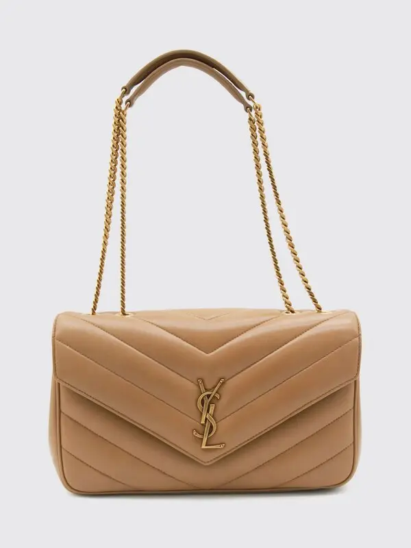 Saint Laurent Shoulder Bag Beige