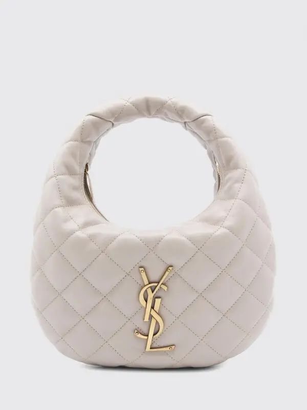 Saint Laurent Quilted Shoulder Bag - Pink