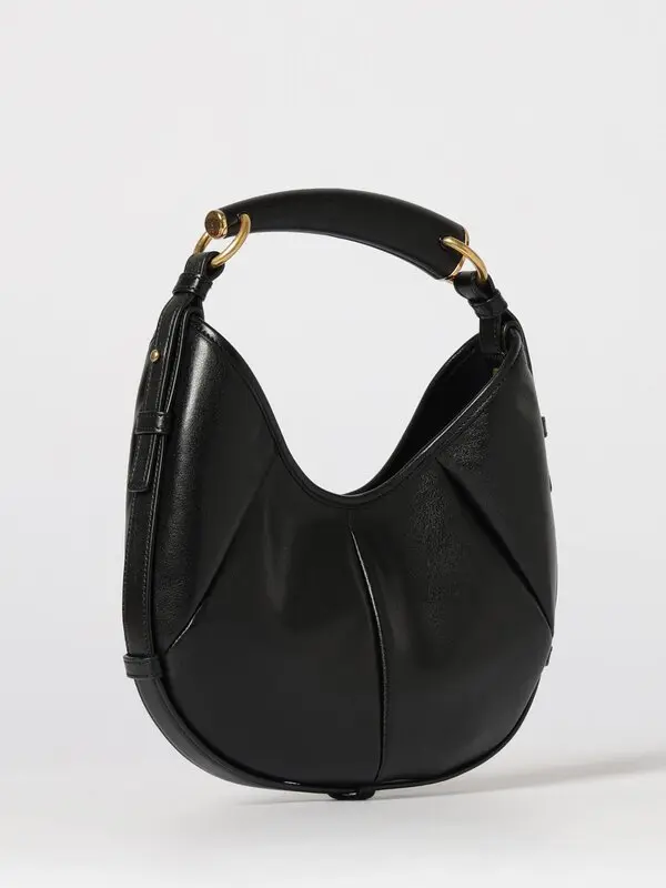 Saint Laurent Leather Shoulder Bag - Black