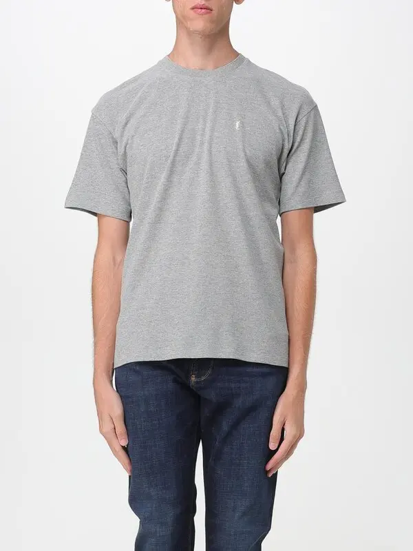 Saint Laurent T-shirt Grey - Gray
