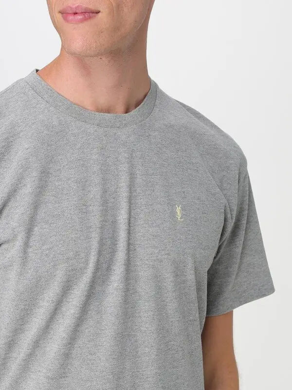 Saint Laurent T-shirt Grey - Gray