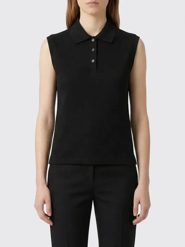 Saint Laurent Sleeveless Polo Shirt